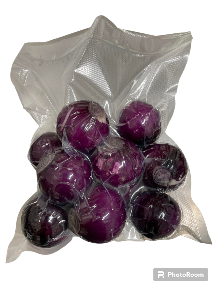 Kooritud punanesibul (1kg) - Kõlleste Garlic